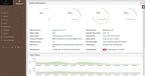 树莓派安装webmin 个人笔记分享