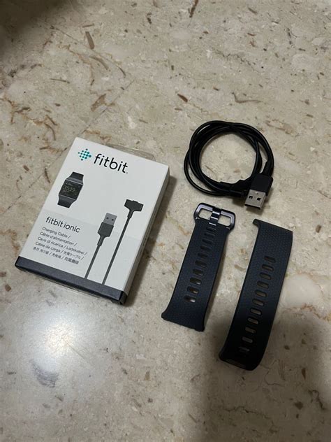 Fitbit Ionic Charging Cables And Straps Mobile Phones And Gadgets Wearables And Smart Watches On