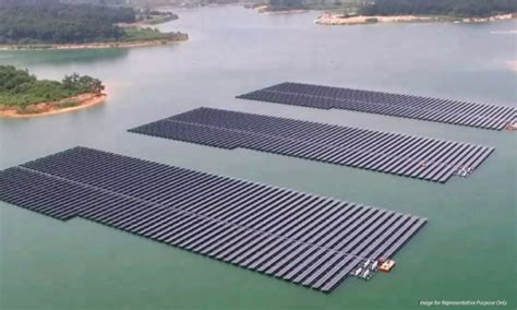 Ntpc Launched A 25 Mw Floating Solar Project In Andhra Pradesh