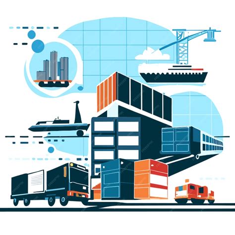 premium vector a graphic that depicts the process of importing and