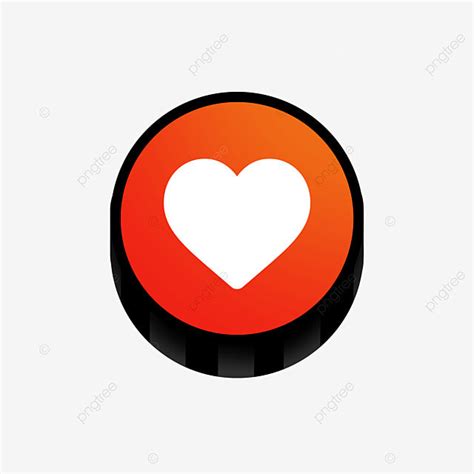 인스 타 그램 소셜 하트 일러스트 라운드처럼 인스 타 그램 사회적 좋아 세우다 Png 일러스트 및 Psd 이미지 무료