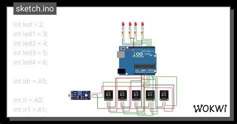 street light sample 1 copy wokwi esp32 stm32 arduino simulator