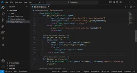 kunal garg on linkedin codealpha python programming internship