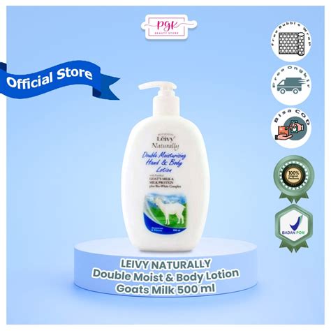 Jual Leivy Naturally Double Moisturising Hand And Body Lotion Goats Milk