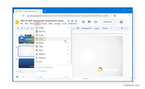 Insert Video Timer Google Slides SlideModel Insert Video Timer Google Slides SlideModel