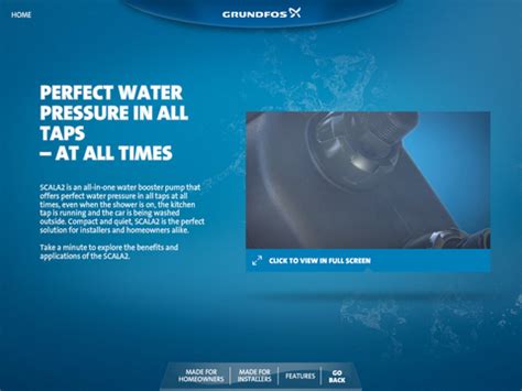 SCALA2 115v Boosting Pump Grundfos