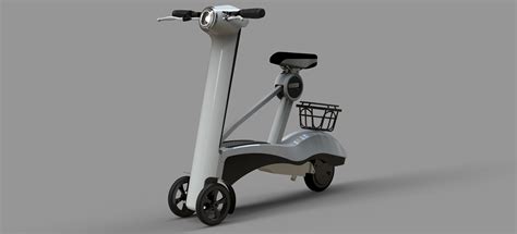 折叠滑板电动车 常州耿巨工业设计有限公司