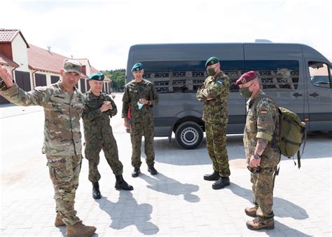 Shape Aco Csel Visits Battle Groups Commands In Baltic Region