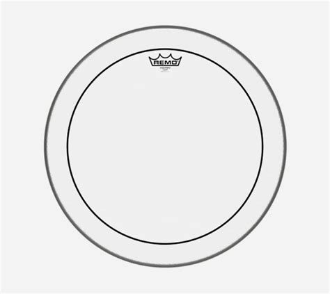 Remo 18 Pinstripe Clear Tom Drum Head · Cariad Drums