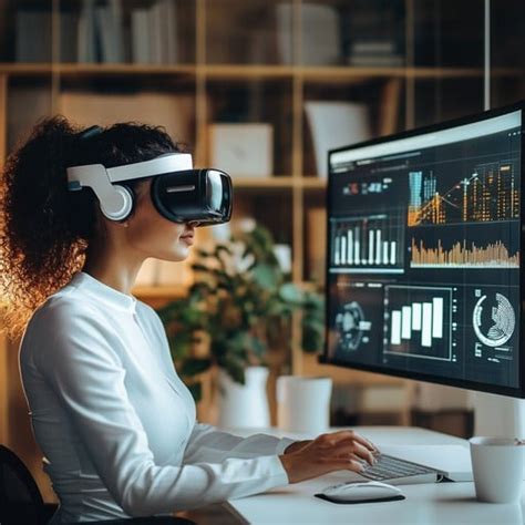 Free Vr Data Analysis Photo Virtual Reality Technology Download