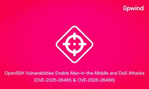 Openssh Vulnerabilities Cve 2025 26465 And Cve 2025 26466 Enable Man In