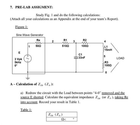 Solved Pre Lab Assigment Study Fig And Do The Following Chegg