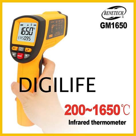 Jual Infrared Thermometer Benetech Gm1650 Gun Termometer Termogun Gm