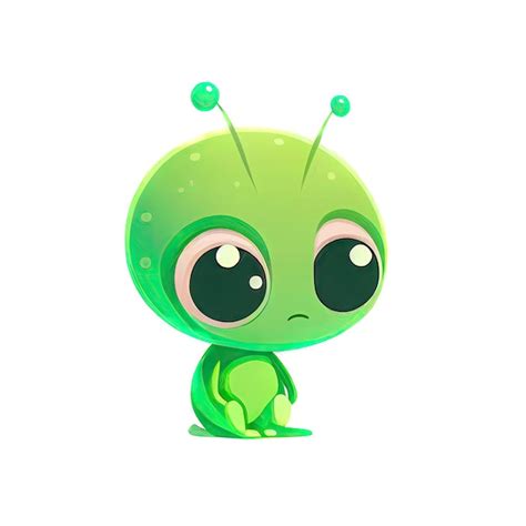 Premium Photo Alien Icon Extraterrestrial Sign Isolated On White