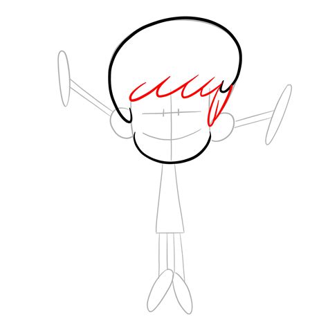 How To Draw Lynn Loud Jr Sketchok Easy Drawing Guides