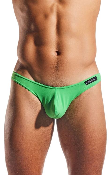 Cocksox Mens Underwear Enhancing Pouch Brief Cx01 Palm Leaf Small