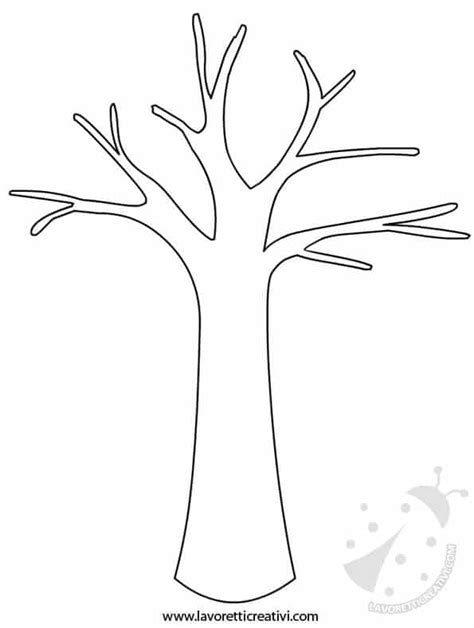 Disegni Da Colorare Alberi In Autunno Disegni HD
