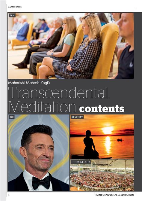 Aviation Specials Magazine Transcendental Meditation Back Issue