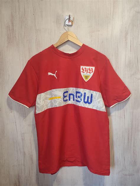 Puma × Soccer Jersey × Streetwear Vfb Stuttgart 2006 2007 Away Shirt