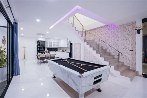 7 บ้าน พูลวิลล่าพัทยา 20 คน ห้องนอนเยอะ นอนสบาย Baanpoolvillas