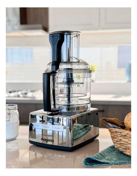 Magimix 5200xl Food Processor In Mirror Chrome 18592au Myer