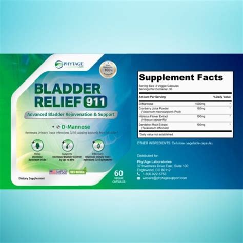 Bladder Relief 911 Testing Effectiveness And Safety Smc Analysis Report