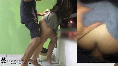 Sexo PÚblico Na Varanda Termina Com Squirt Anal