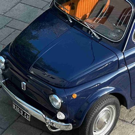 Classic Fiat 500 Syncronized Transmission Voitures Dépoque Ville