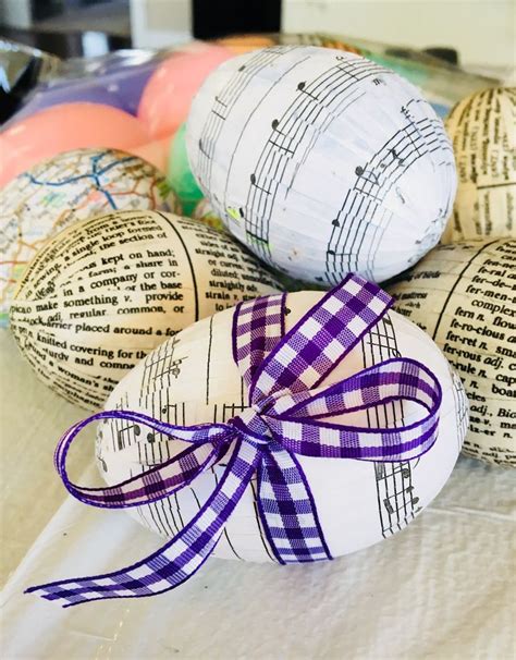 Easter Egg Mod Podge Easter Eggs Easter Mod Podge