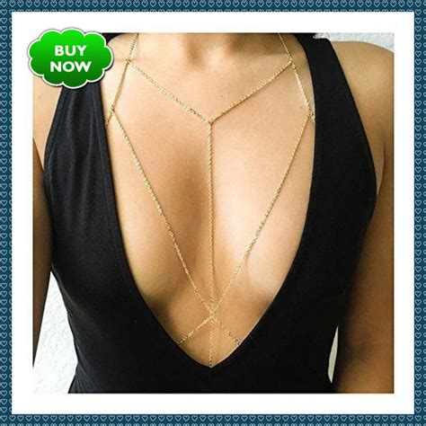Vitorias T Simple Women Body Jewelry Handmade Chain Tassel Chest
