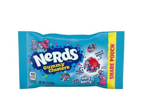 Nerds Cluster Very Berry Bag 85g Sweetsworld Chocolate Shop