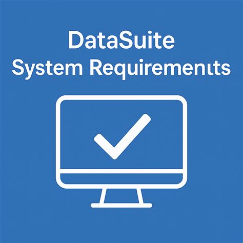 System Requirements And Secure Operation Mb Datasuite