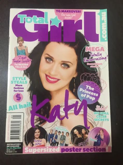 Total Girl Magazine Girlie Teen Mag Celebrity Gossip May 2014 Taylor