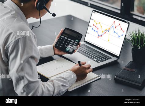Accountant Using A Calculator To Calculate The Numbers Accounting Accountancy From Financial
