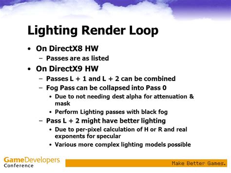 Introduction To The Directx 9 Shader Models Ppt Download
