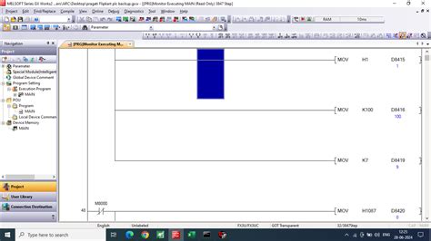 I Need Help To Communicate And Read Mitsubishi Fx3u Plc Data Registers