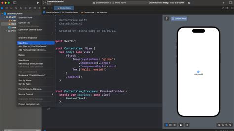 Implement Gemini Ai Sdk With Swiftui Swift Anytime