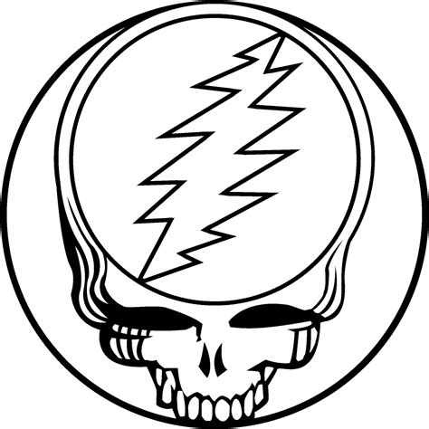 Printable Grateful Dead Coloring Pages Free Printable Templates Free