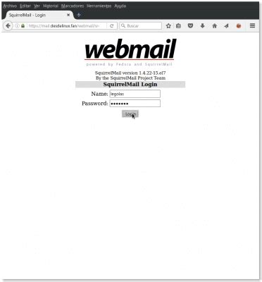 Postfix Dovecot Squirrelmail Y Usuarios Locales Redes PYMES