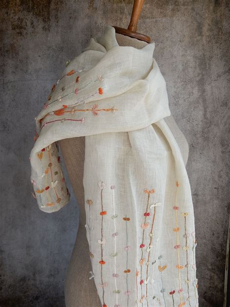 Borthers 1339×1787 Embroidery Scarf Embroidery On Clothes