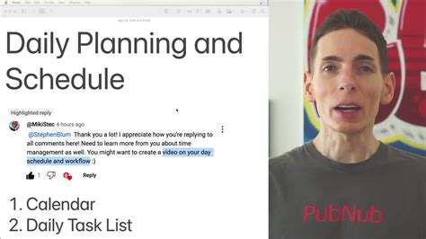 Video Stephen Blum On Linkedin Timemanagement Productivity Tasklist