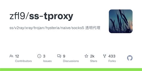 GitHub zfl ss tproxy ss v ray xray trojan hysteria naive socks 透明代理