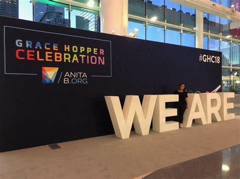 Fung Fellow Aura Barrera Attended The Grace Hopper Celebration The