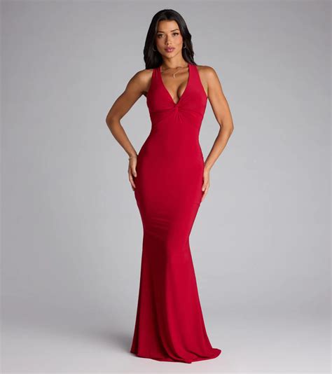 Red Mermaid Evening Gowns And Windsor