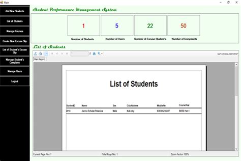Student Performance Management System In VB Net And MySQL Database With Full Source Code