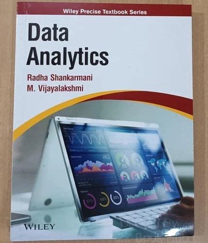 Data Analytics Book By R Shankarmani At ₹ 100piece शिक्षात्मक पुस्तक