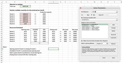 Excel How Can I Calculate Months On Hand Of Inventory With A Forecast That Varies Each Month