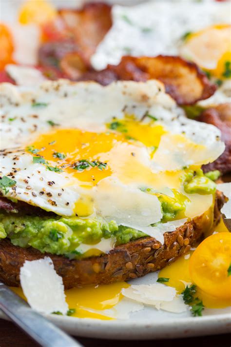 Avocado Toast With Fried Egg Closet Cooking