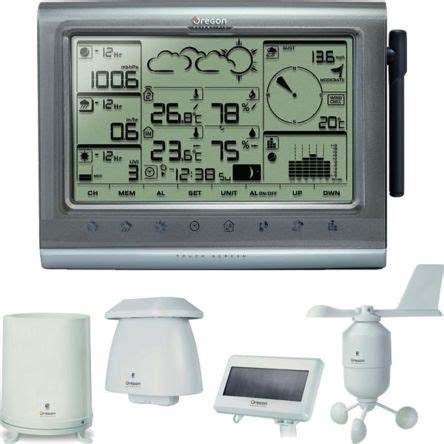 WMR Oregon Scientific Oregon Scientific WMR Weather Station Anemometer Humidity Sensor
