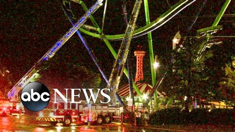 Students Trapped On Brand New Roller Coaster Youtube